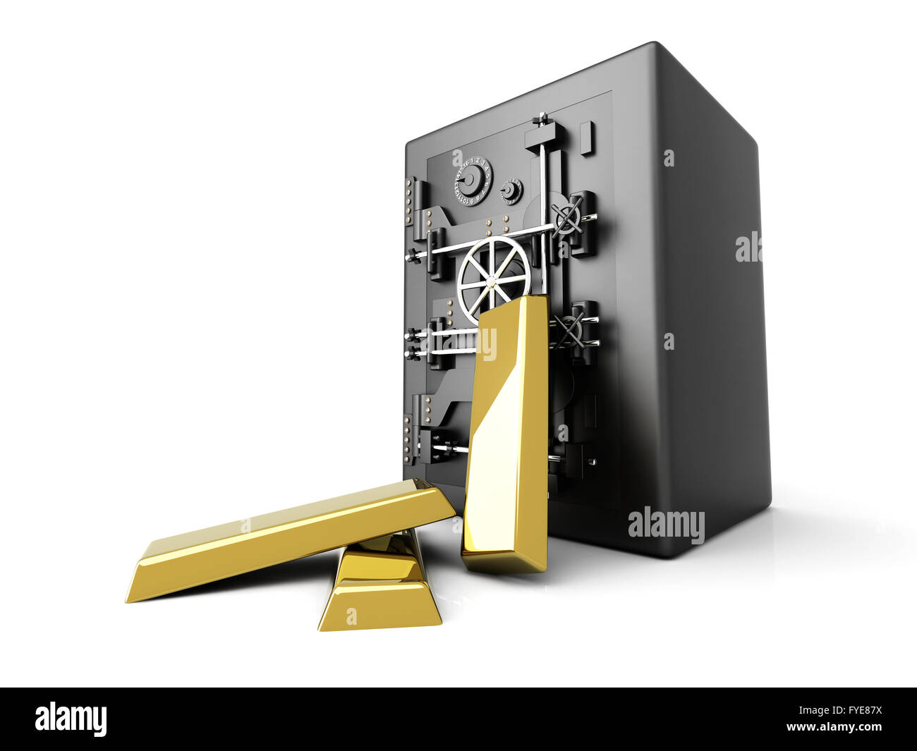 Gold locker Cut Out Stock Images & Pictures - Alamy