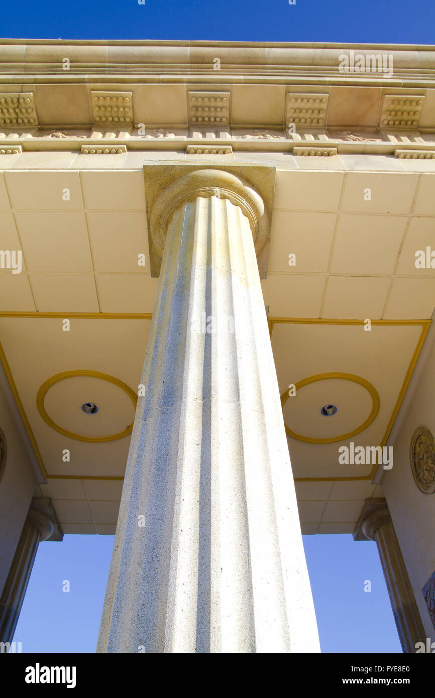 Detail of classical columns Stock Photo - Alamy