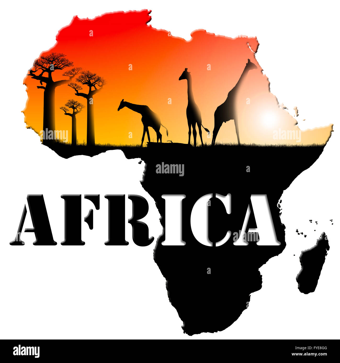 Africa Map Screensaver at Alice Pace blog