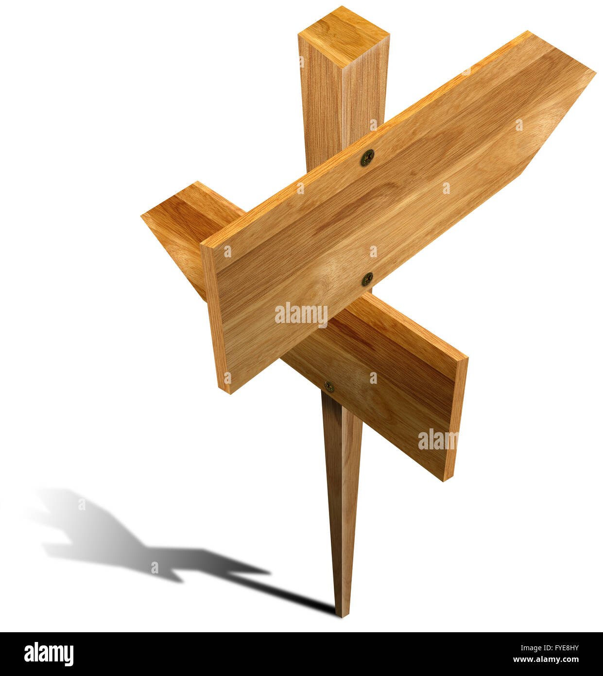 Road sign on west Cut Out Stock Images & Pictures - Alamy