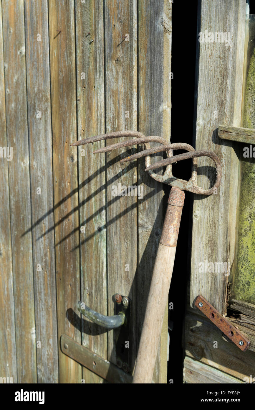 Spading fork hi-res stock photography and images - Alamy