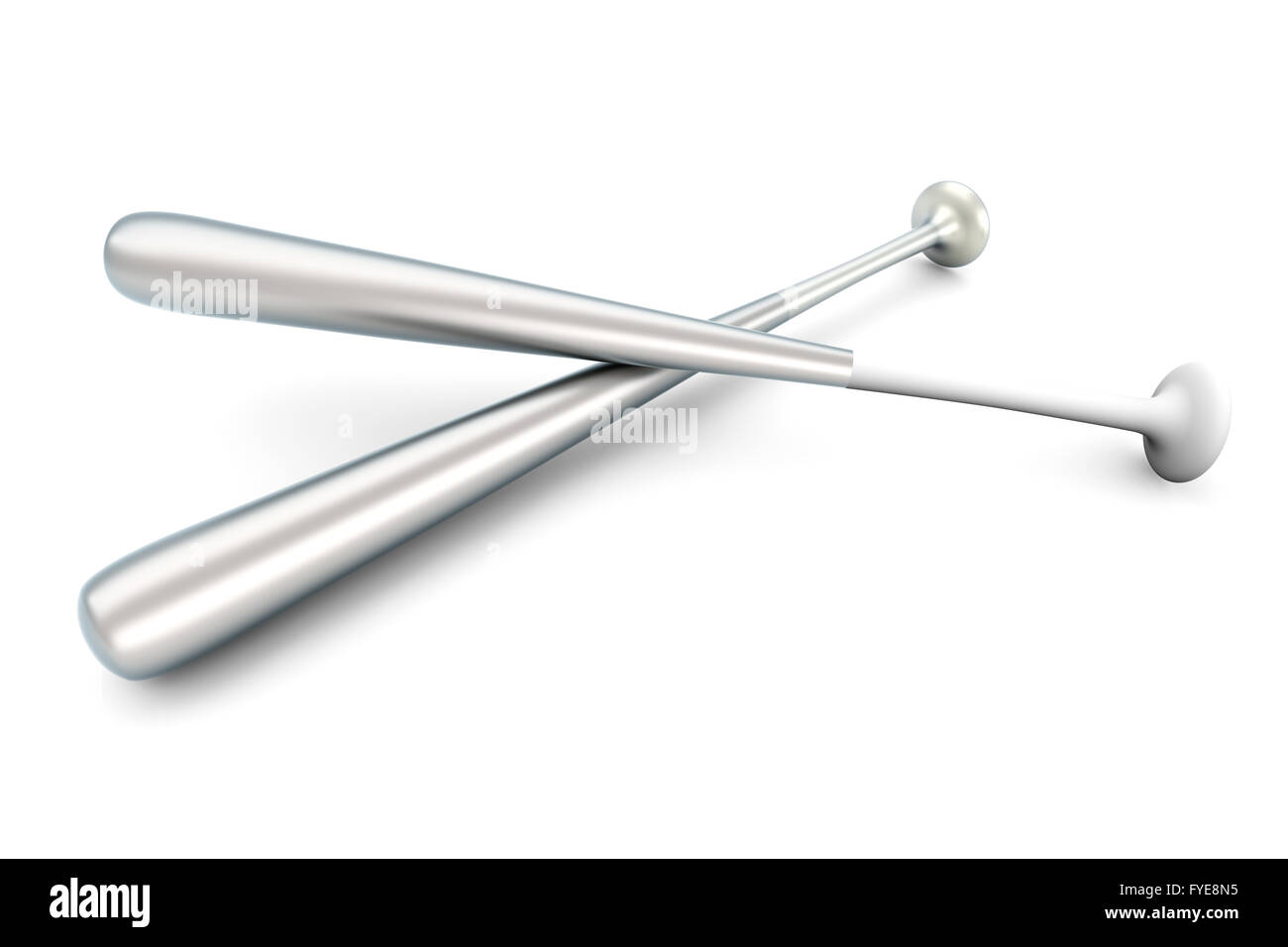 Aluminium Baseball Bats Stock Photo - Alamy