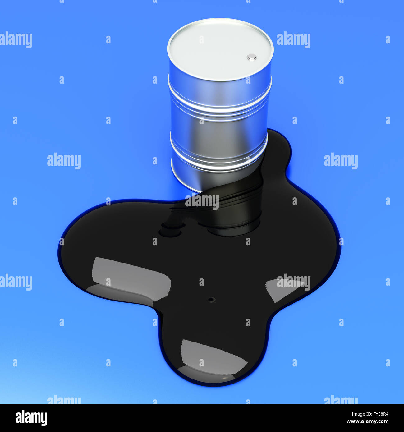 Oil leakage barrel 3d hi-res stock photography and images - Alamy