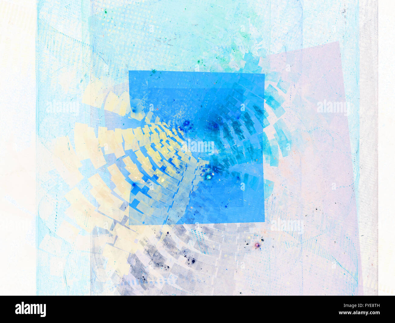 Recursive Fractal Flame background Stock Photo - Alamy