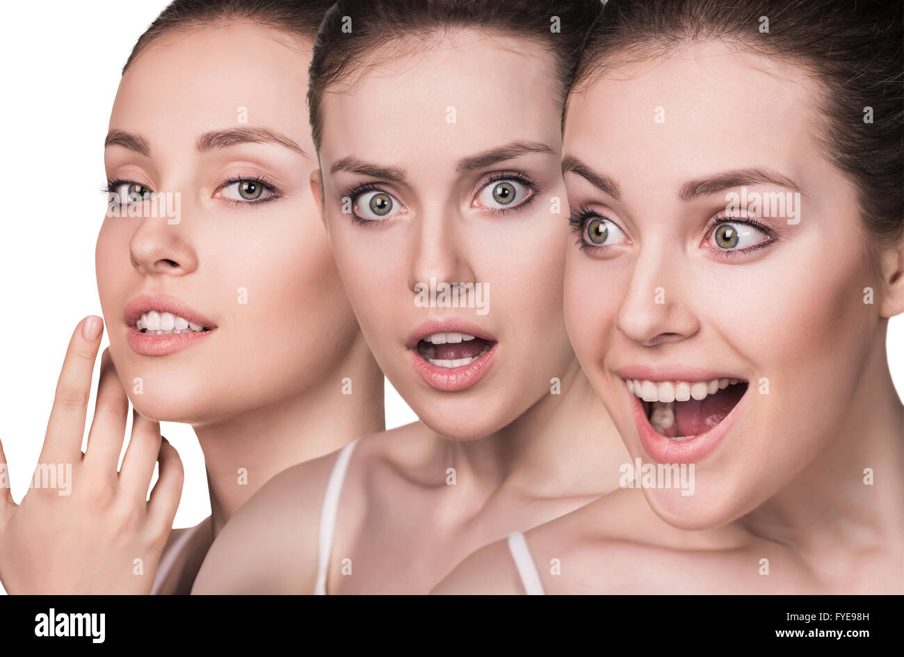 Fresh face woman hi-res stock photography and images - Alamy