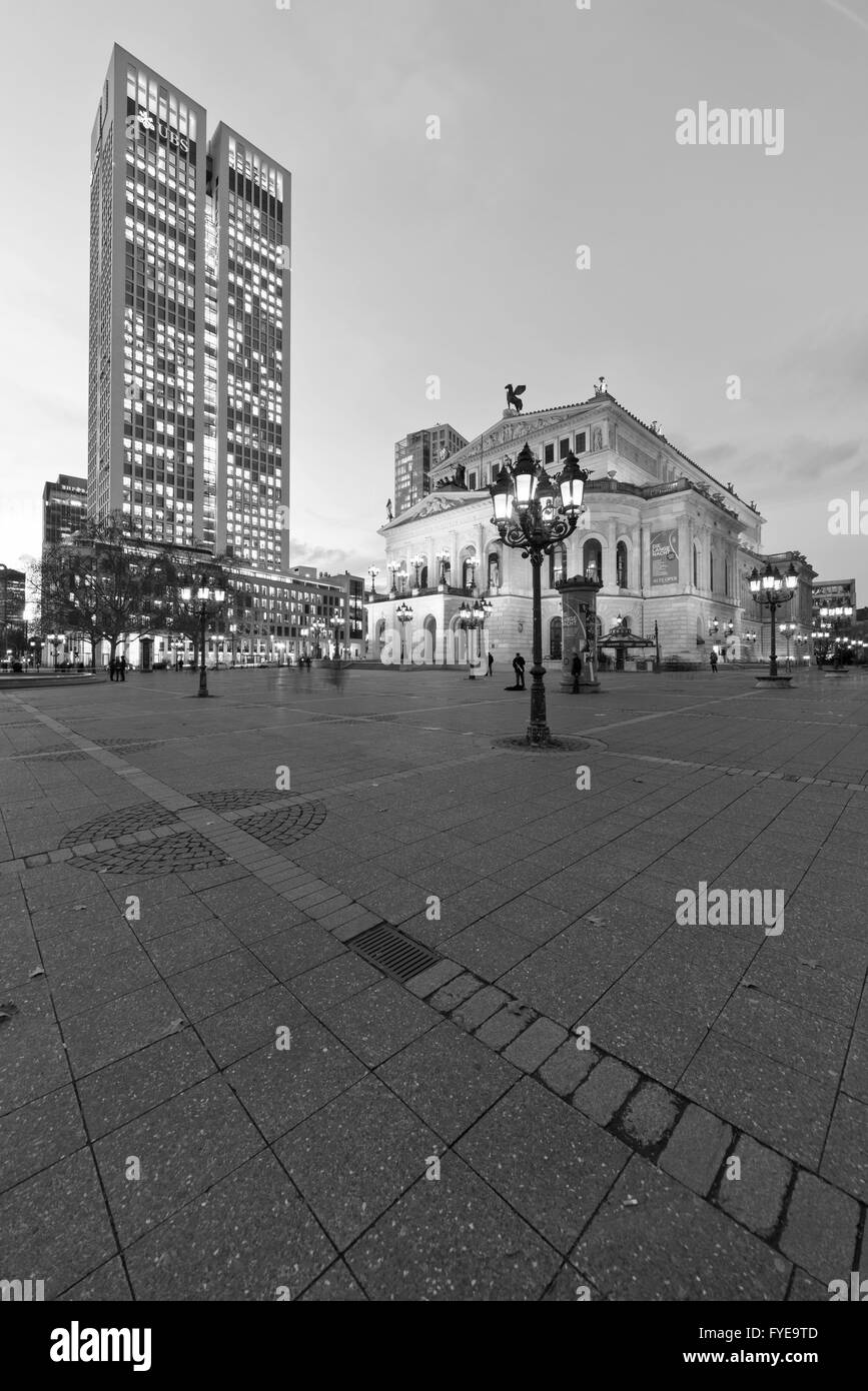 Germany opera house Black and White Stock Photos & Images - Alamy