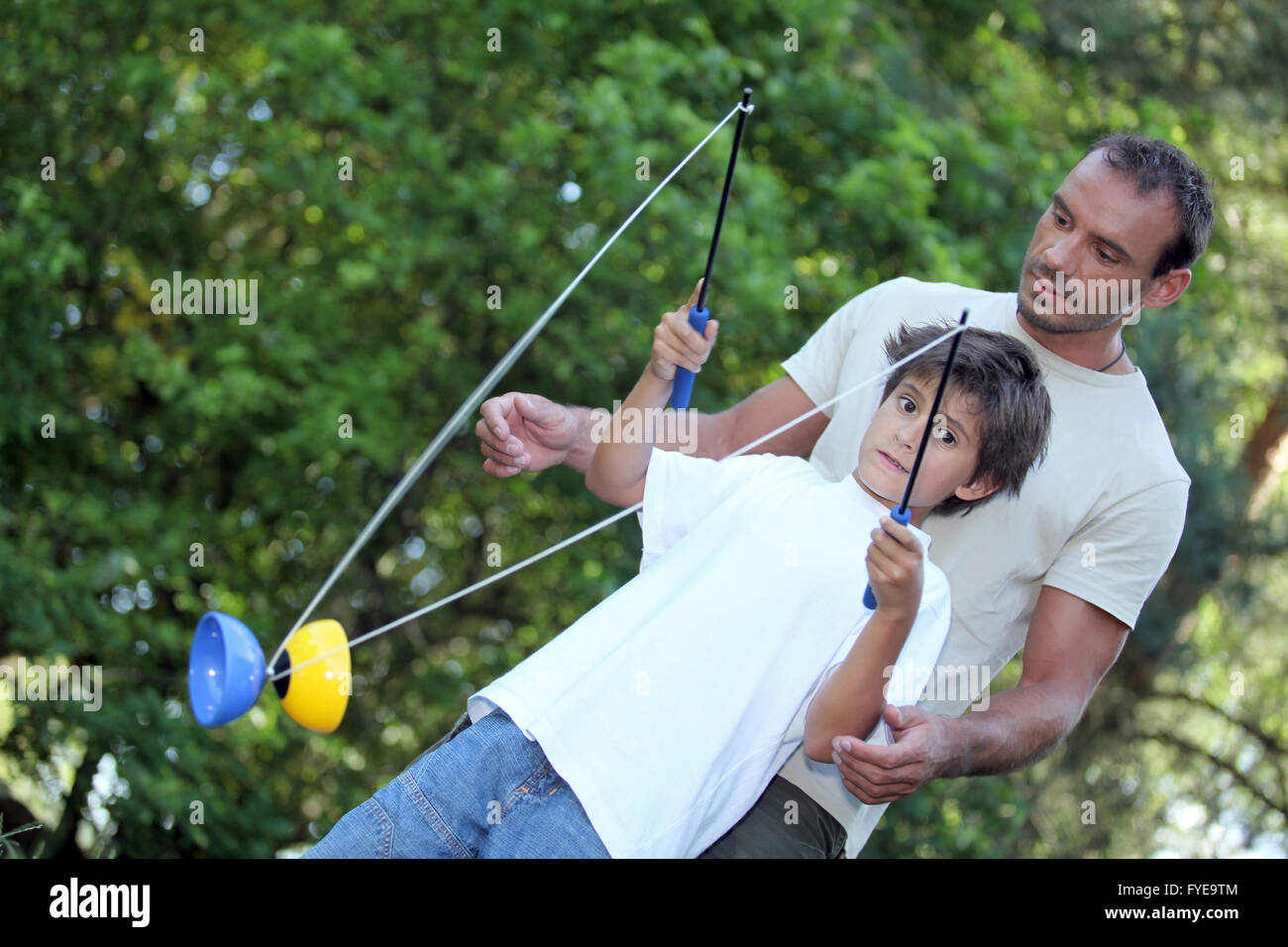 Children circus training hi-res stock photography and images - Alamy