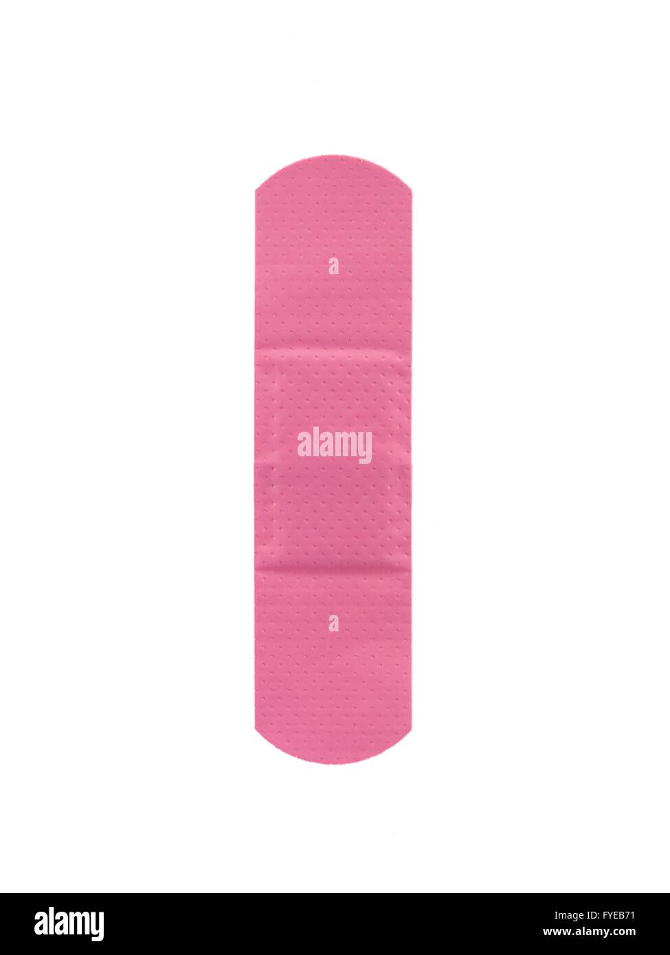 A band aid isolated against a white background Stock Photo - Alamy