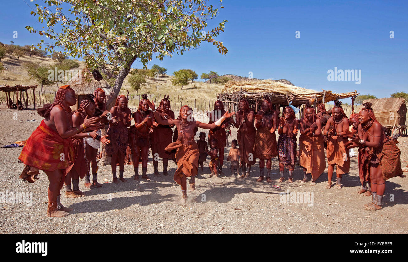 THE HIMBA are a nomadic people of Namibia. They adorn themselves with ...