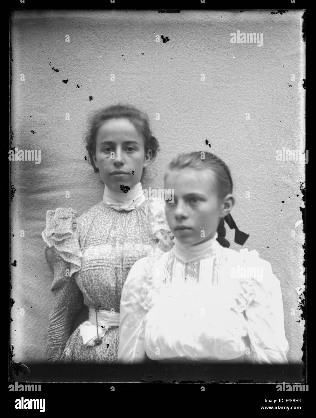 Victorian photograph of two women having their portrait taken in ...