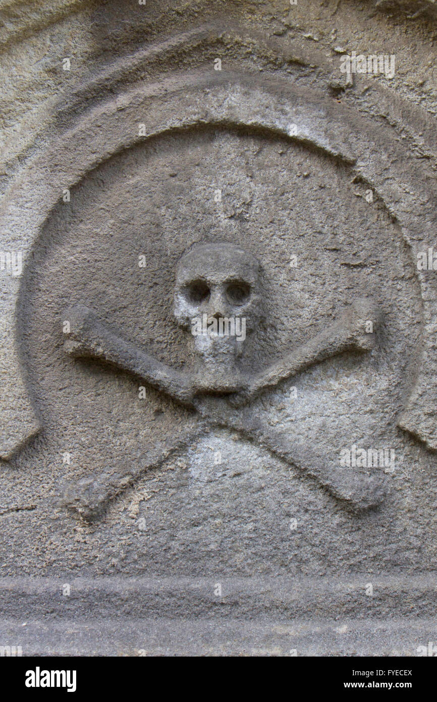 Stone carved skull hi-res stock photography and images - Alamy