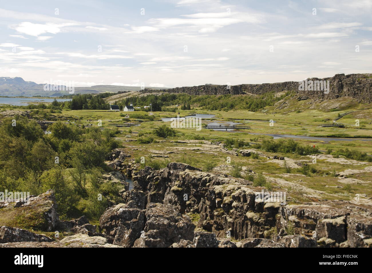 Iceland thingvellir rift zone hi-res stock photography and images - Alamy
