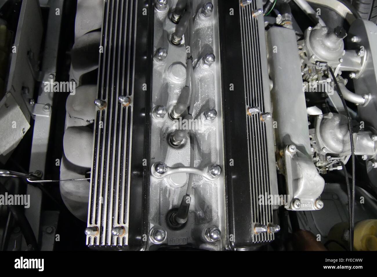 Close up of a car engine Stock Photo - Alamy