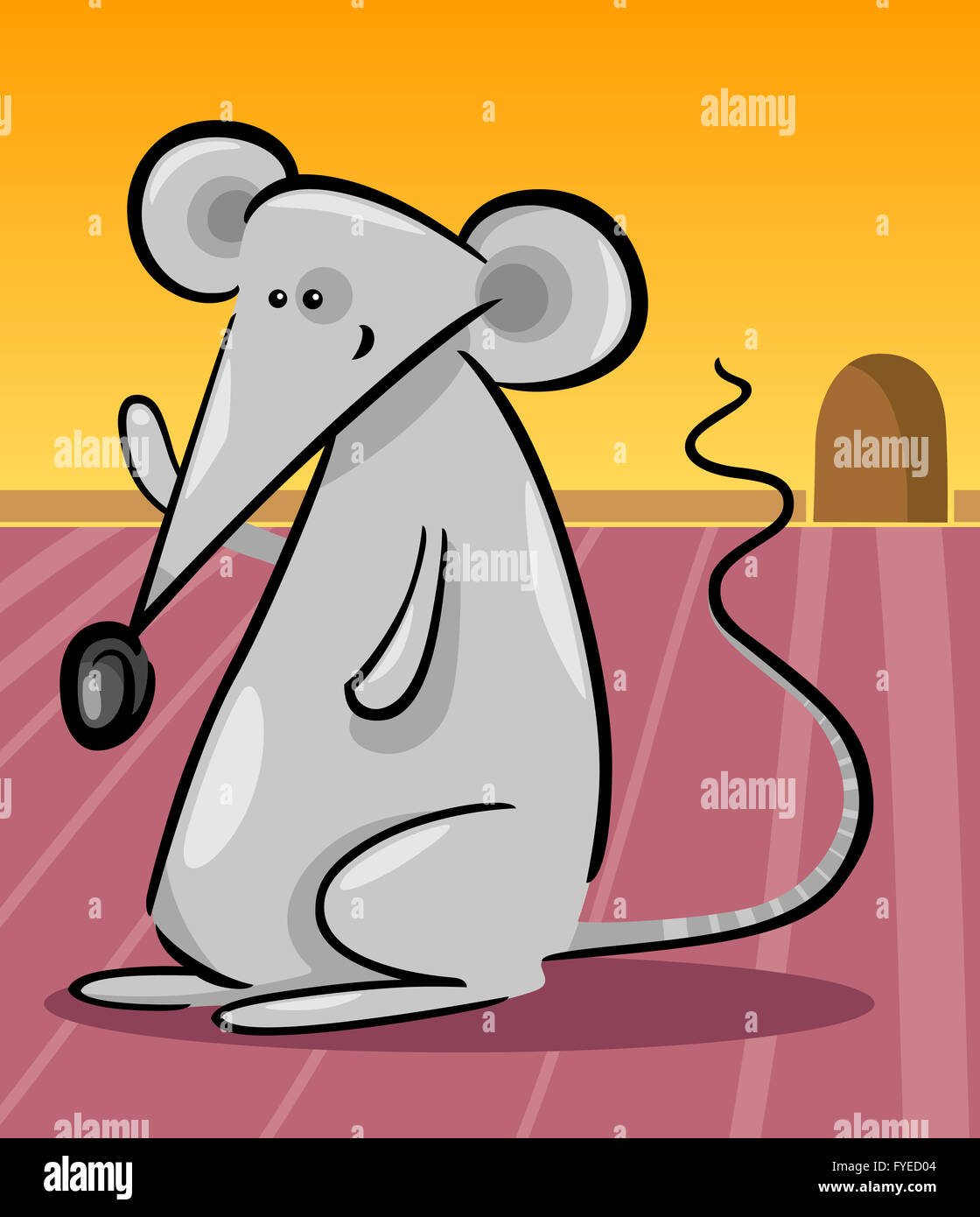 House Mouse Hole High Resolution Stock Photography and Images - Alamy