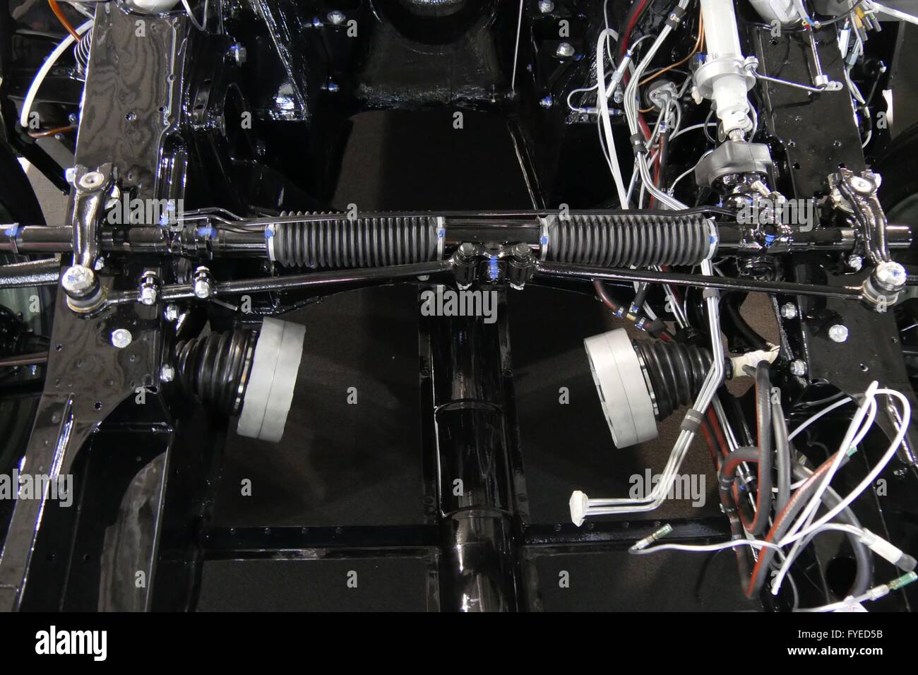 Close up of mechanical part of a car Stock Photo - Alamy