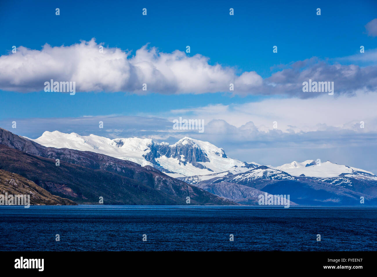 Glacier Alley, Beagle Channel, Northwest Arm, Patagonia, Chile, South ...