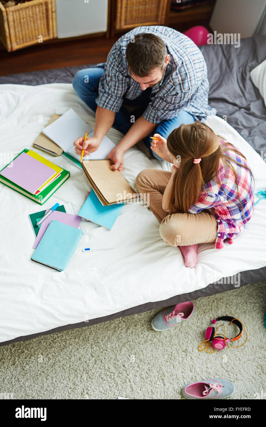 Learning to draw Stock Photo - Alamy