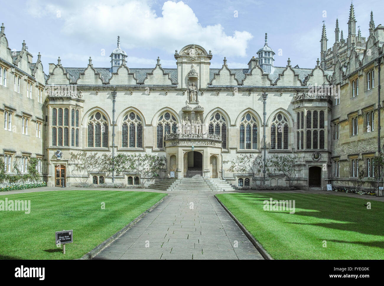 Oxford university king's college hi-res stock photography and images ...