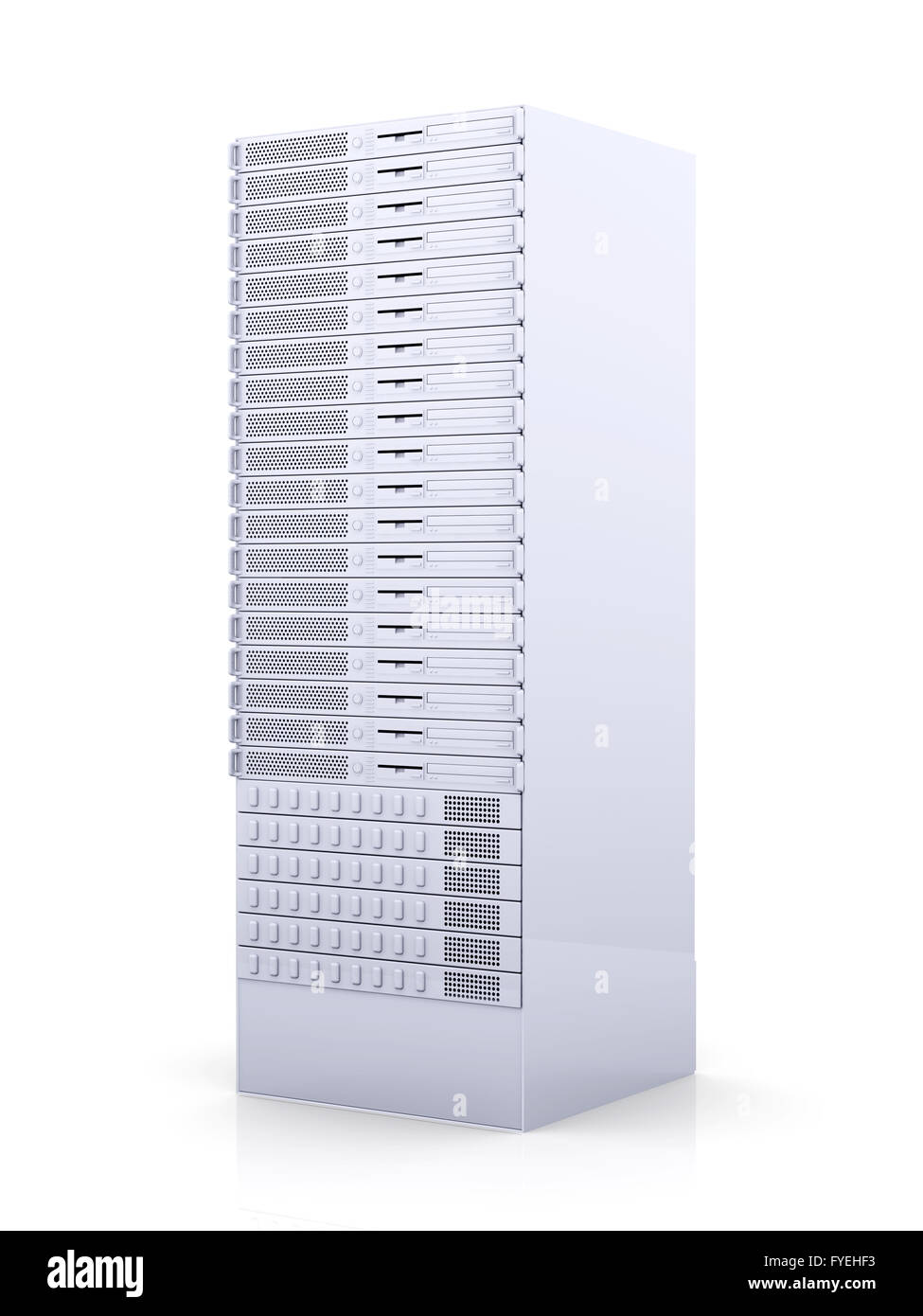 19inch server tower hi-res stock photography and images - Alamy