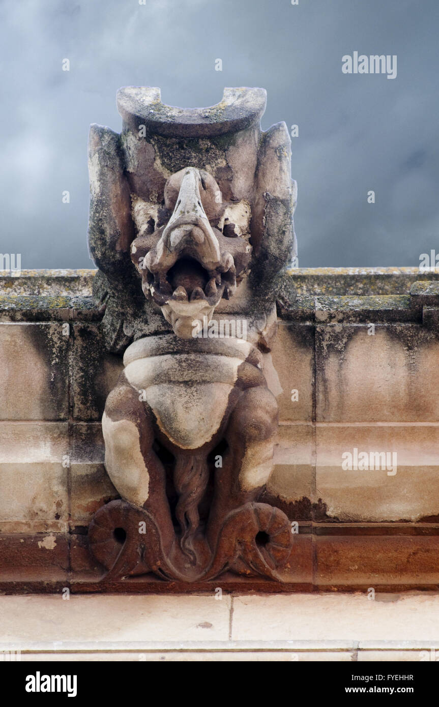 Picture of a gargoyle with great details Stock Photo - Alamy