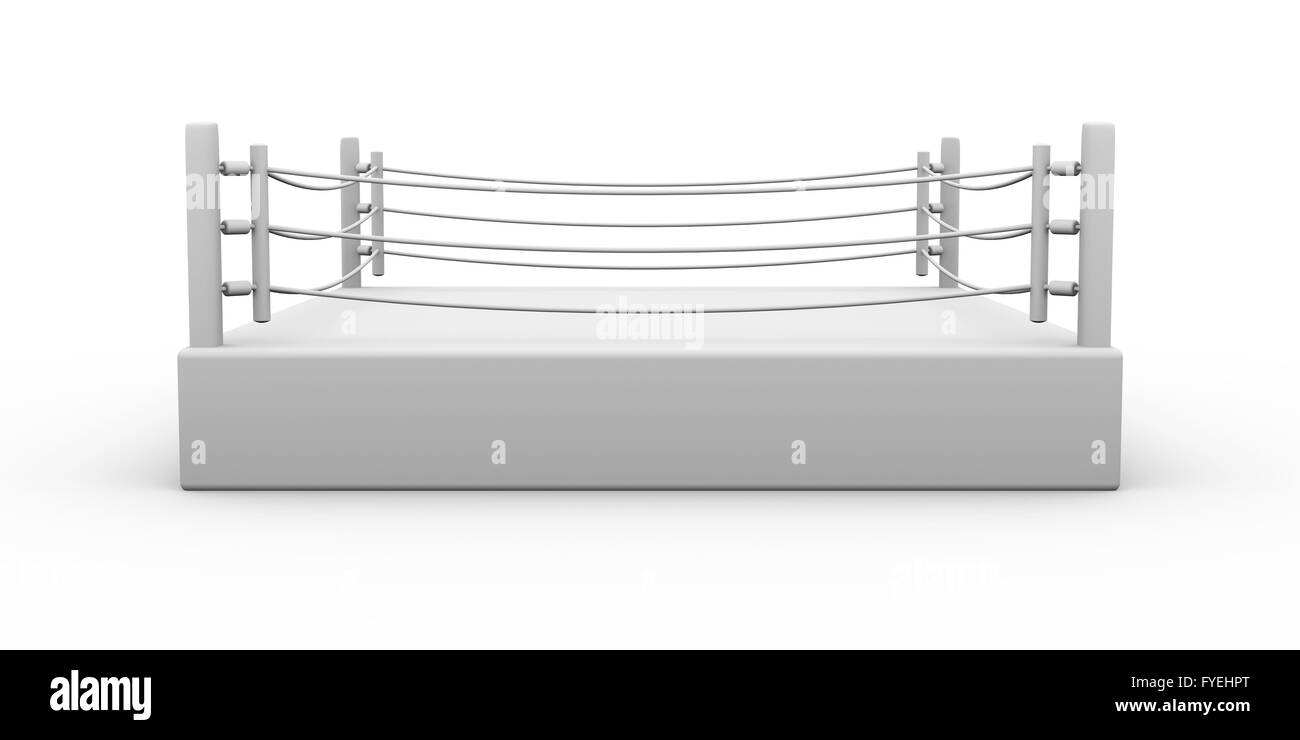 Boxing ring and empty Black and White Stock Photos & Images - Alamy