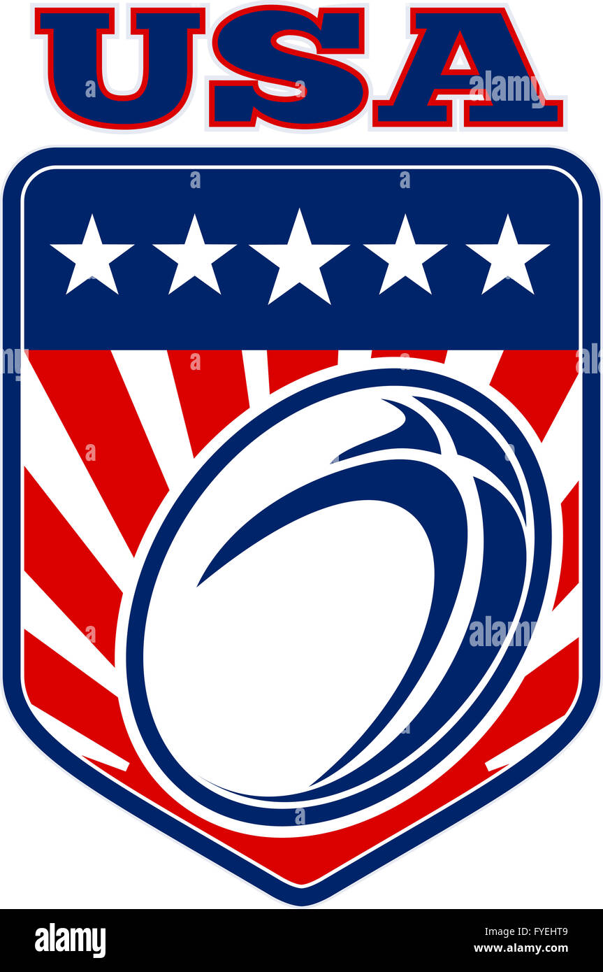 Rugby ball clipart hi-res stock photography and images - Alamy