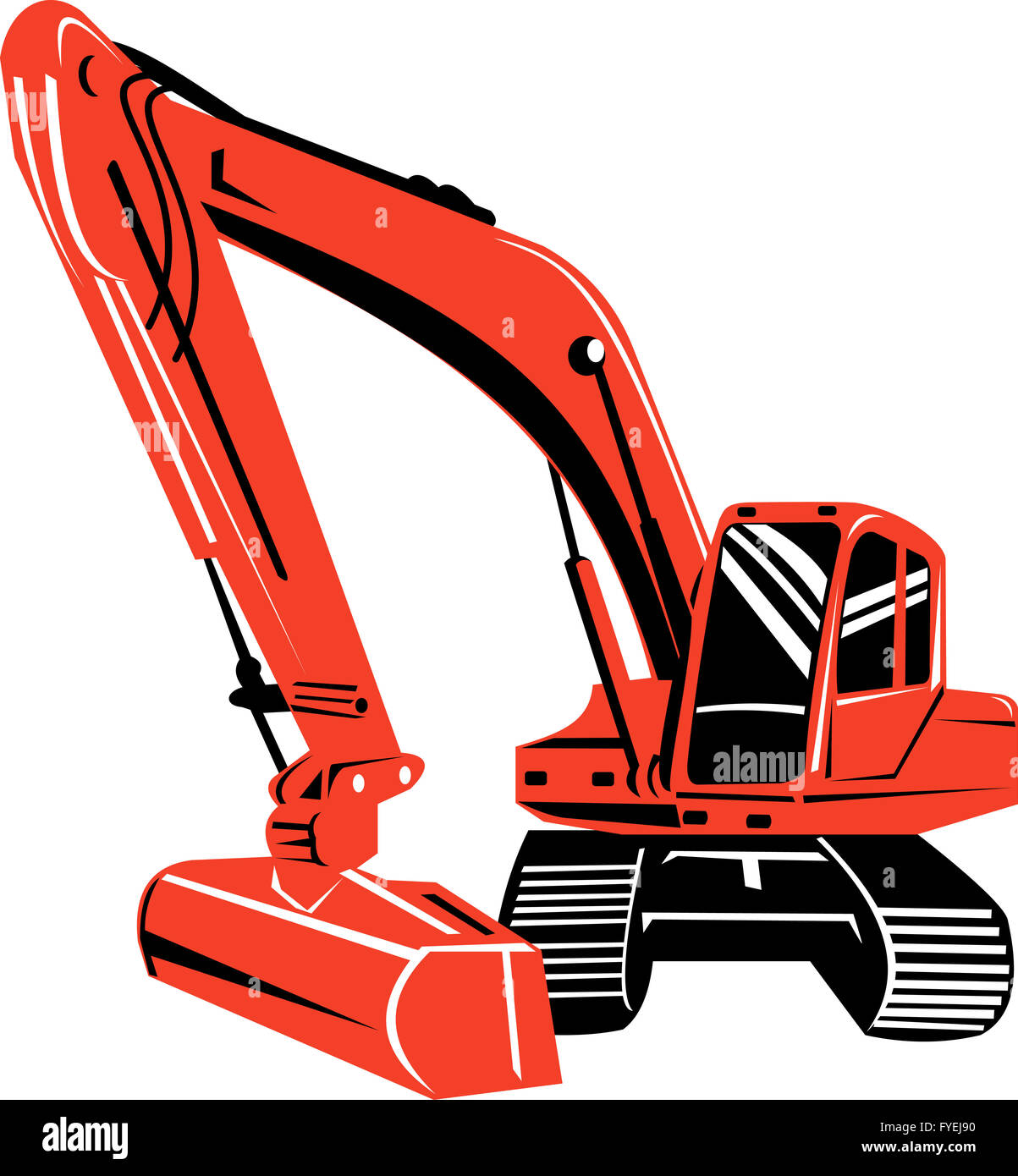Backhoe Clip Art