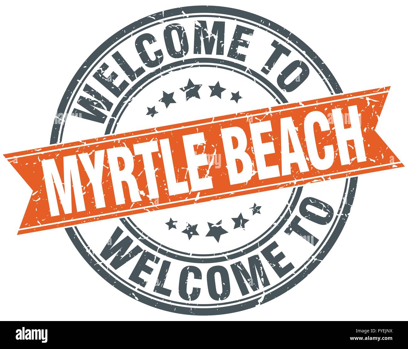 Orange beach welcome sign hi-res stock photography and images - Alamy
