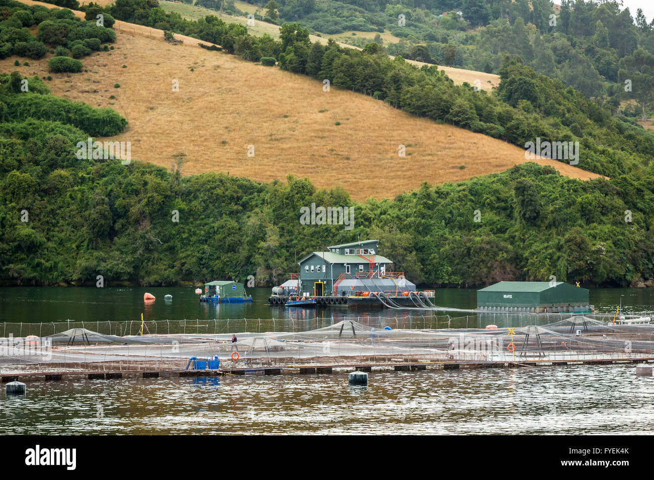 Fish farm installation hi-res stock photography and images - Alamy