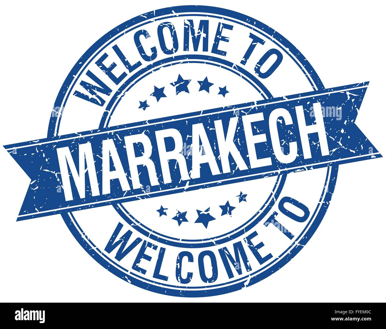 Marrakech sign Stock Vector Images - Alamy