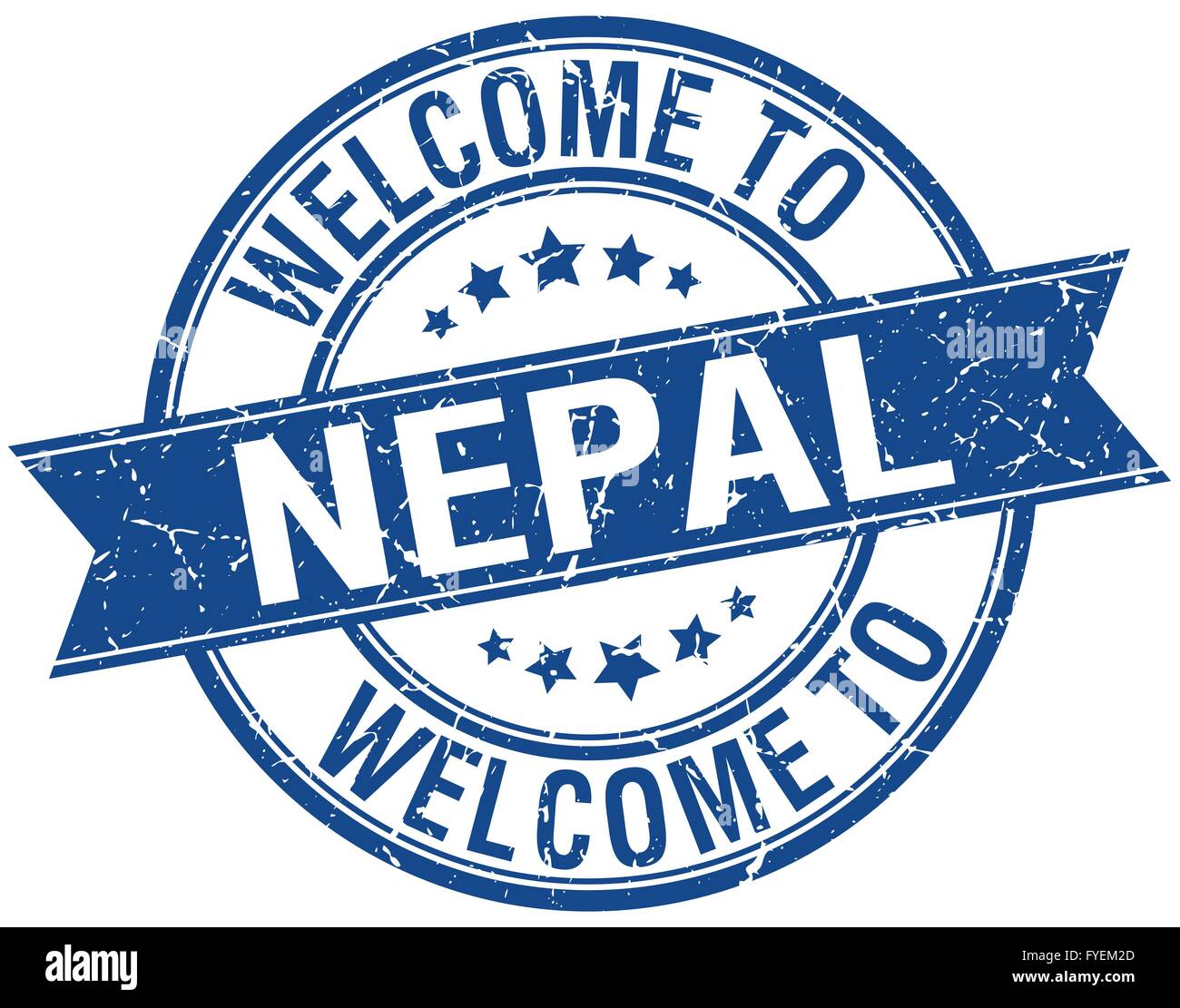 Welcome to nepal Stock Vector Images - Alamy