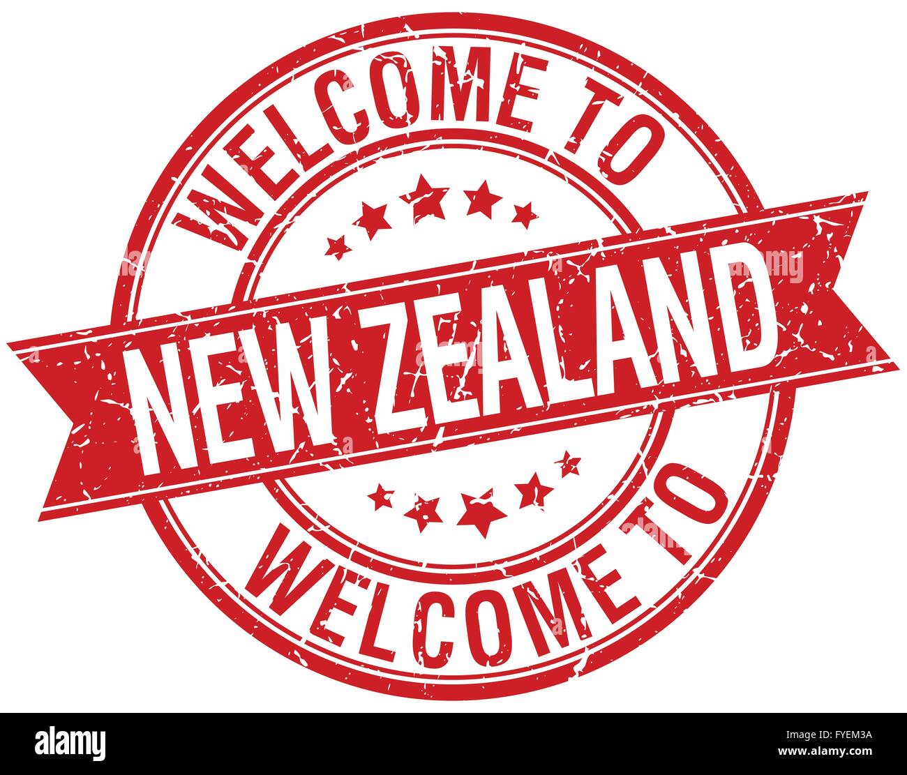 New zealand red round Stock Vector Images - Alamy