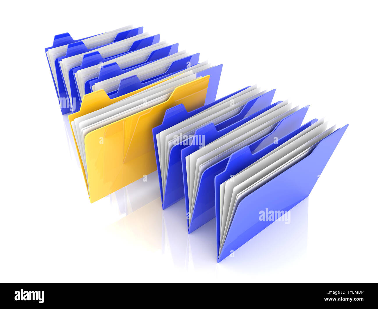 Holding manila folder Cut Out Stock Images & Pictures - Alamy