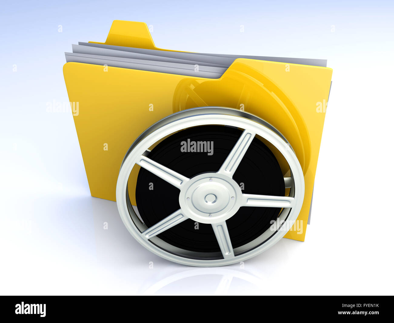 Digital Video Folder Stock Photo - Alamy