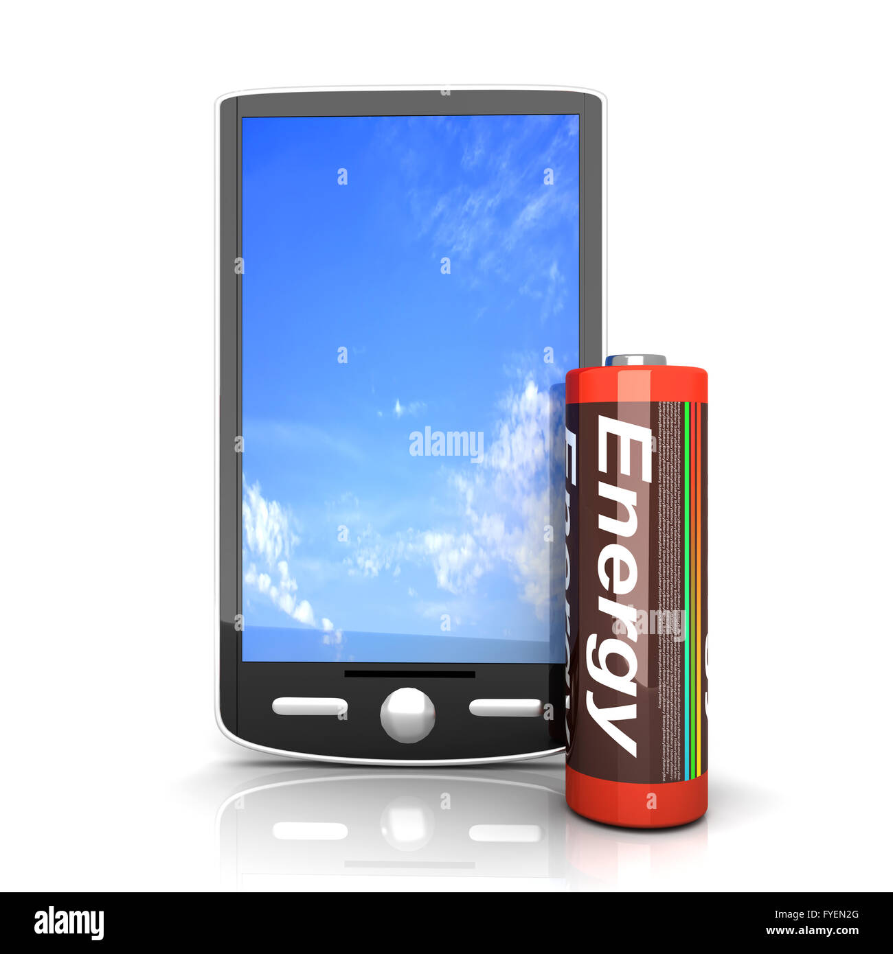 Lithium battery display Cut Out Stock Images & Pictures - Alamy