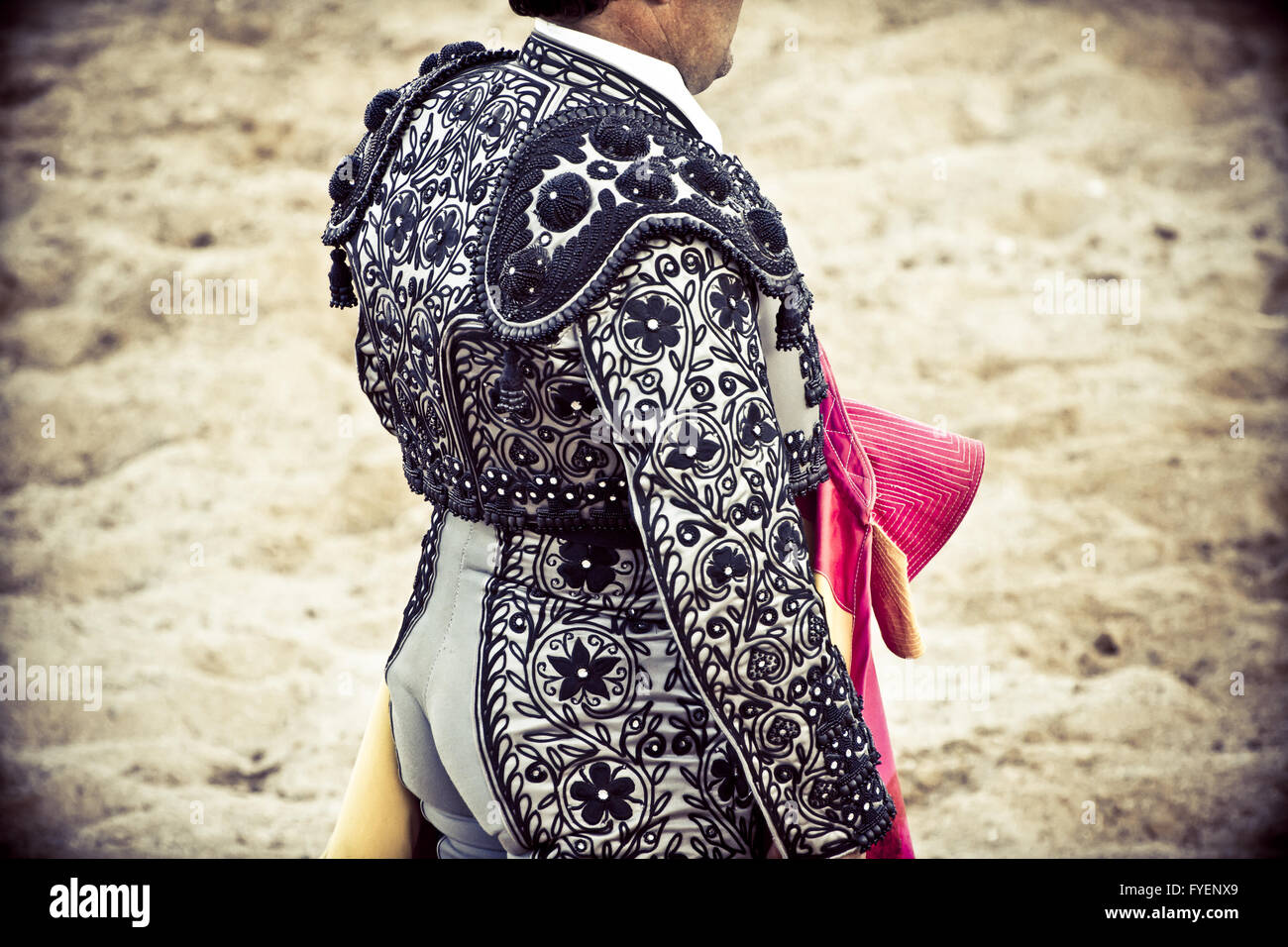 Bull goring bullfighter hi-res stock photography and images - Alamy