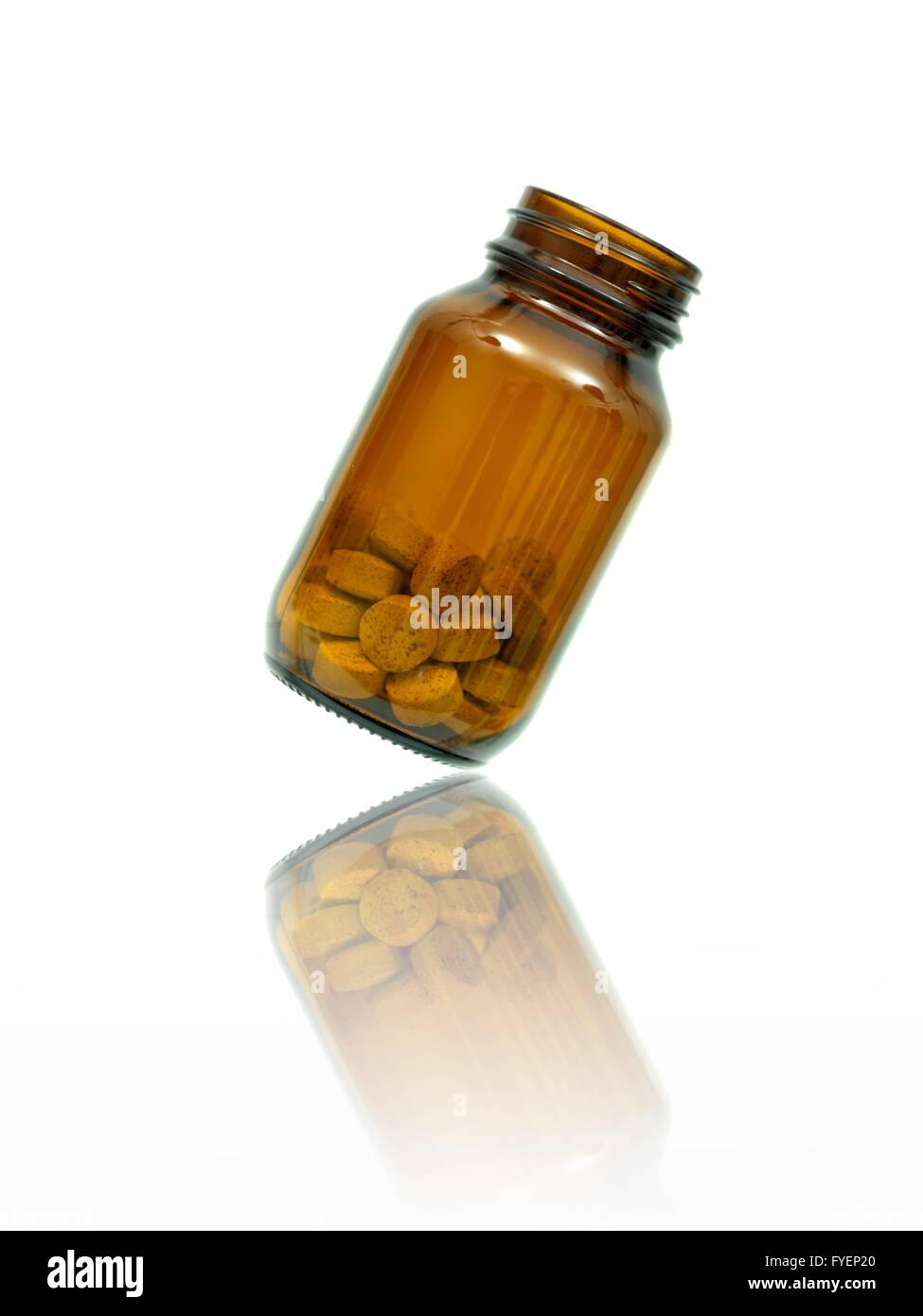 Prescription drugs isolated on a white background Stock Photo - Alamy