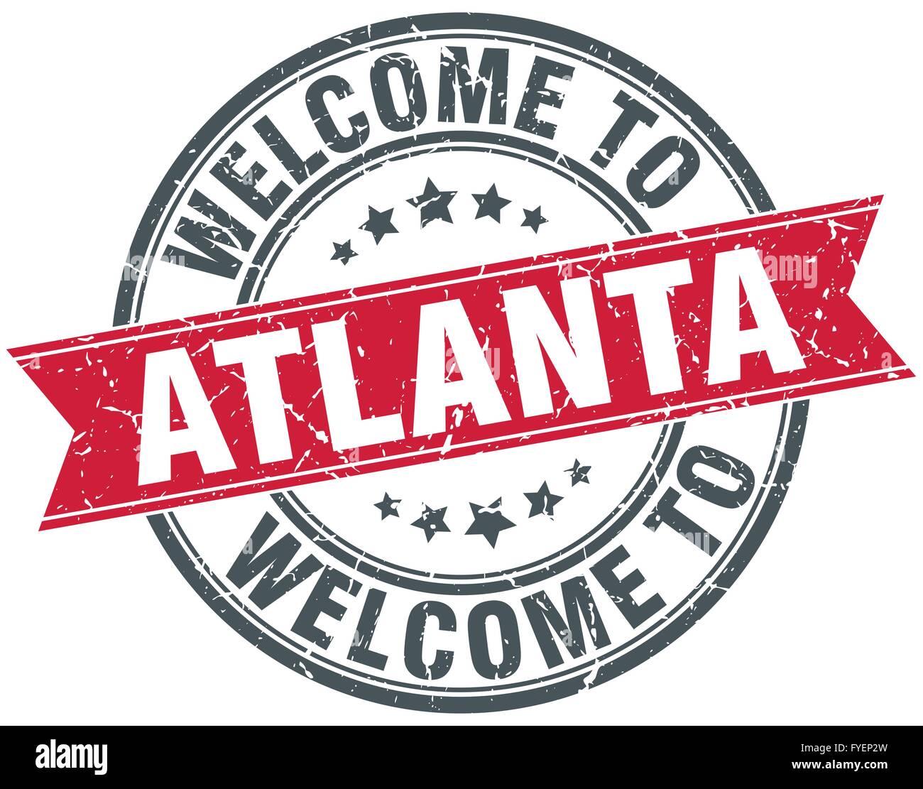 Atlanta welcome sign Stock Vector Images - Alamy