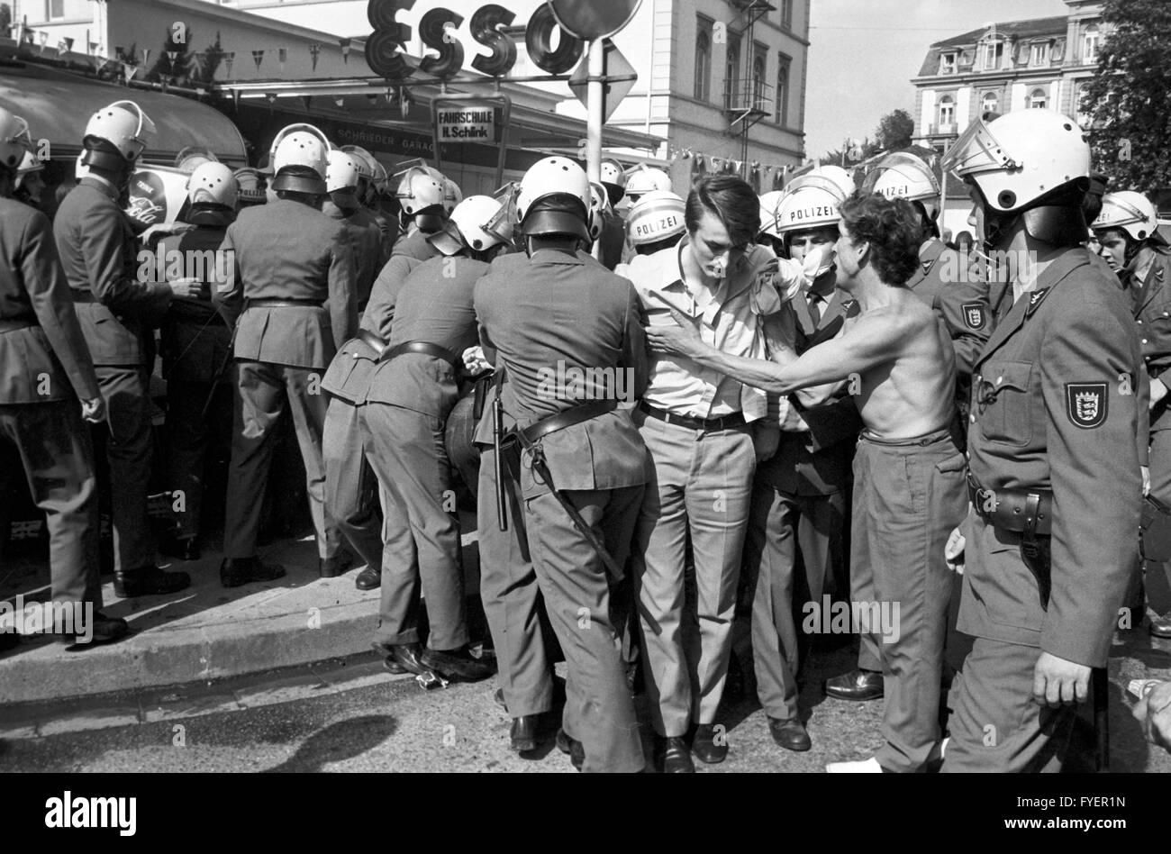 About 350 students participate in an authorised demonstration on 02 ...