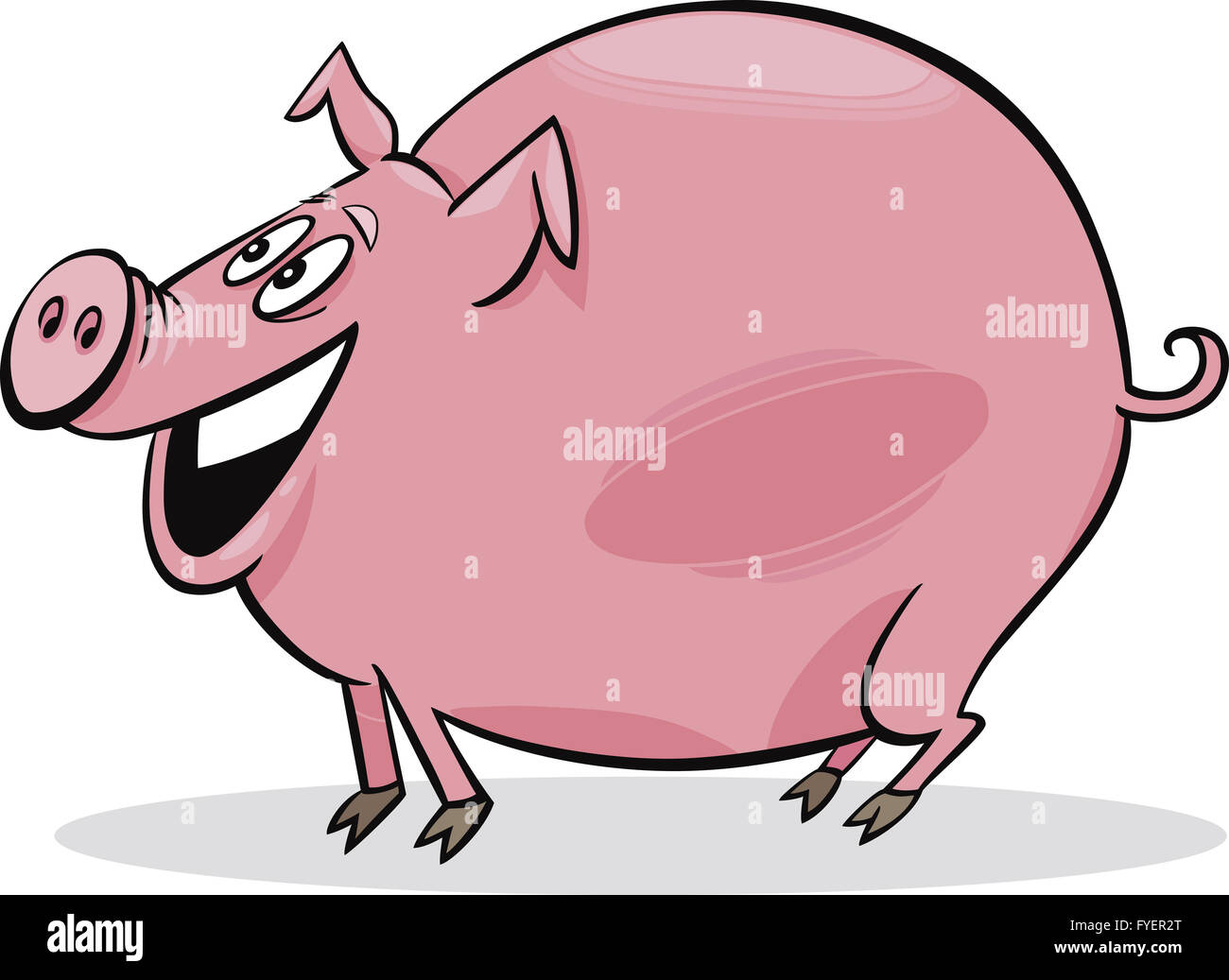 Cartoon Pig Snout High Resolution Stock Photography and Images - Alamy