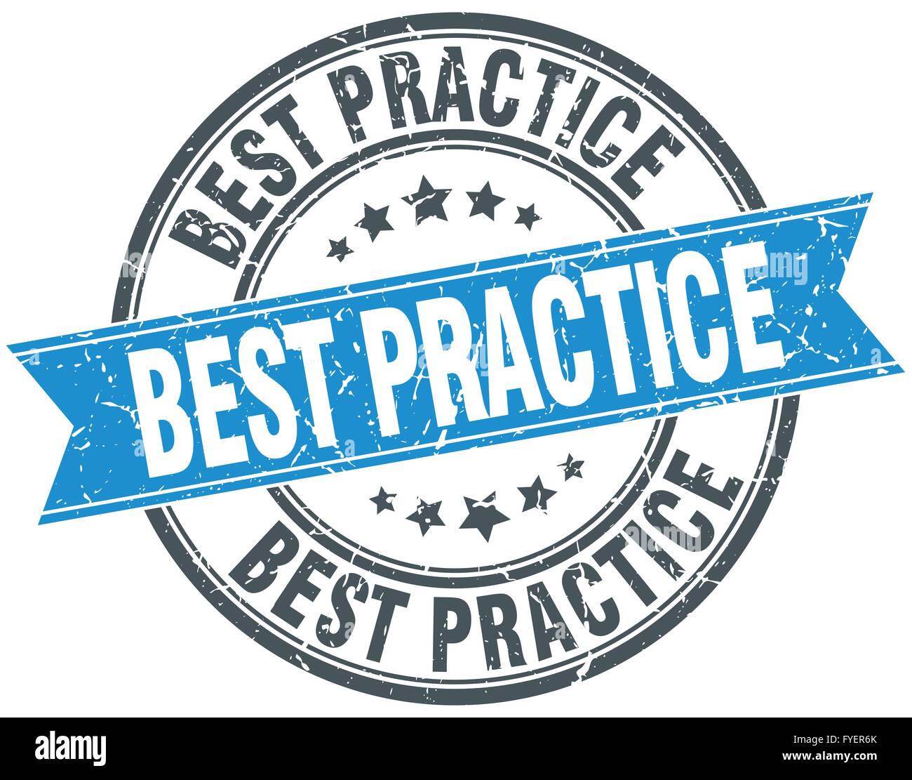 Best practice round grunge Stock Vector Images - Alamy