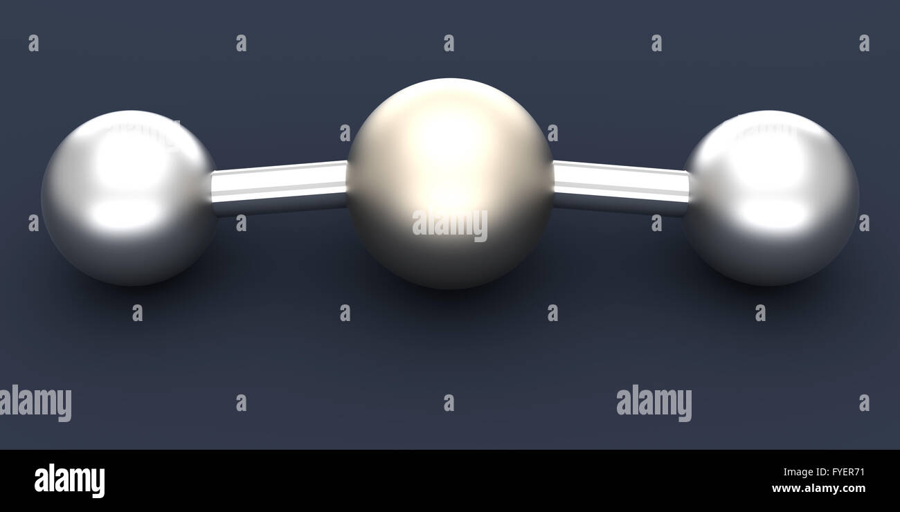 Co2 molecule carbon dioxide 3d hi-res stock photography and images - Alamy