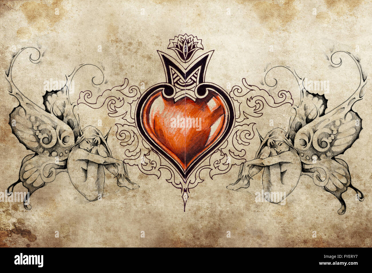 Heart Side Tattoos
