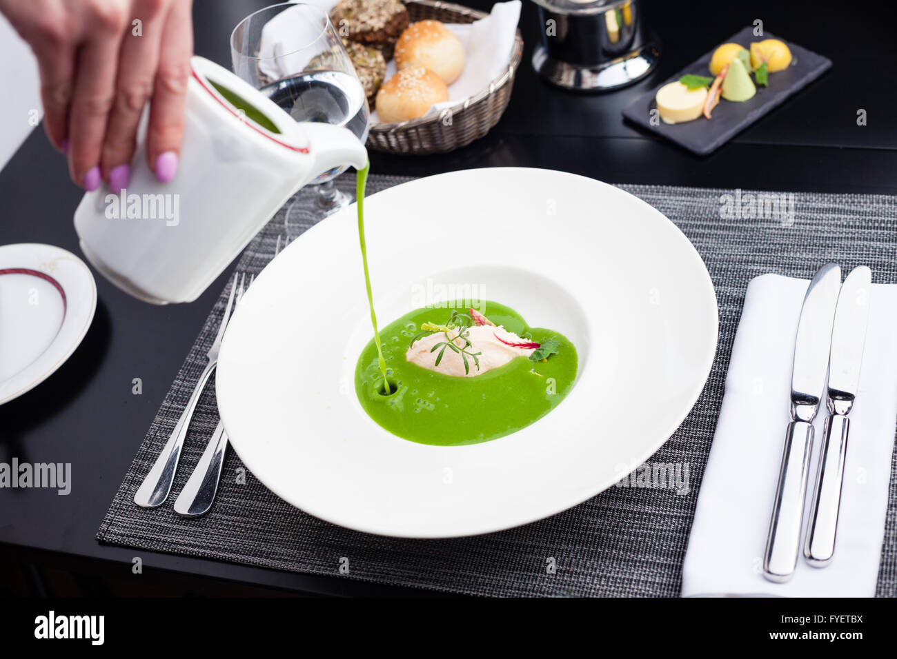 Boiled cream hi-res stock photography and images - Alamy