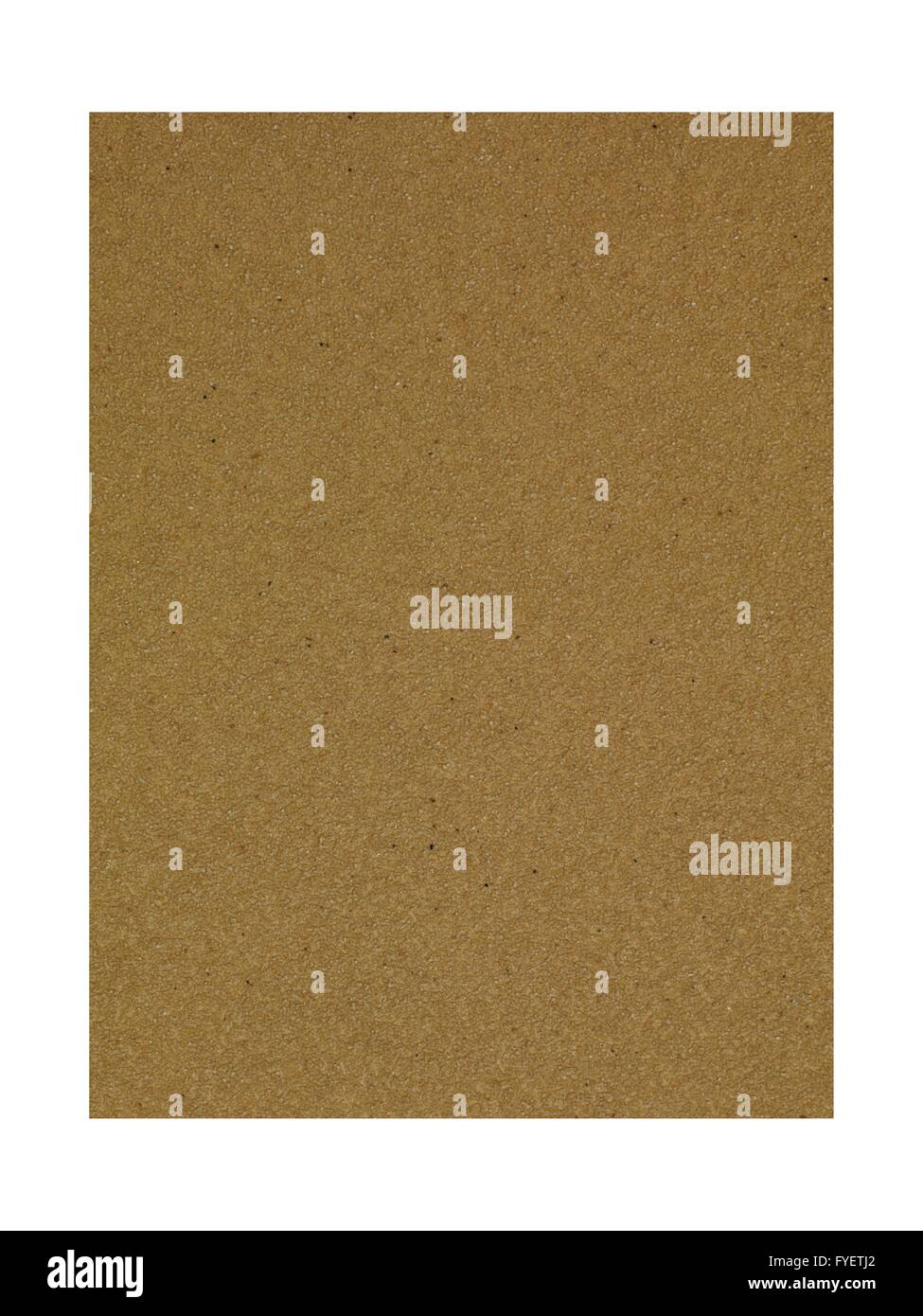 Abrasive sand paper isolated against a white background Stock Photo - Alamy