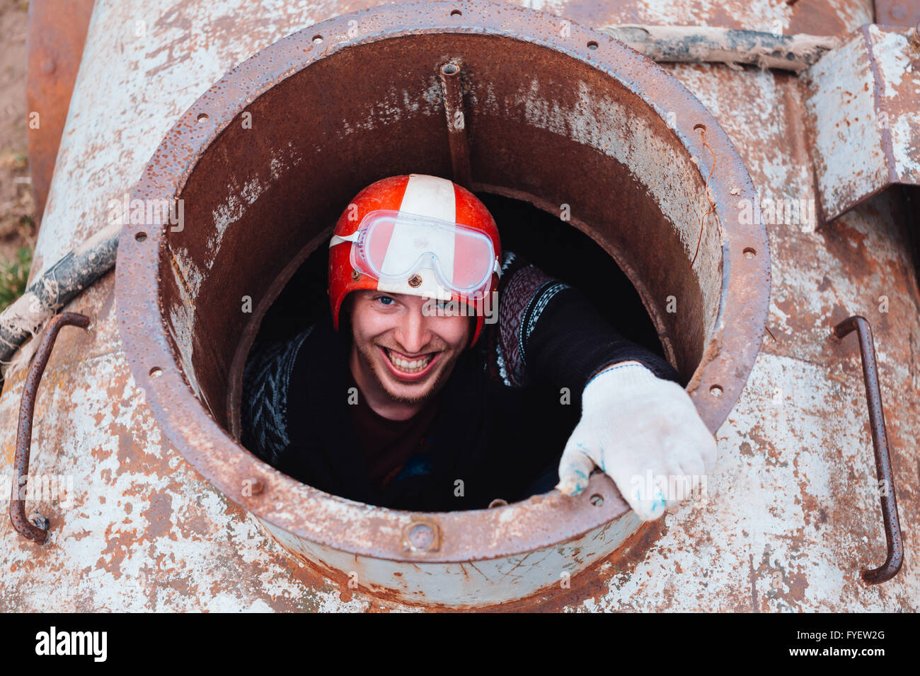 Very happy person hi-res stock photography and images - Alamy