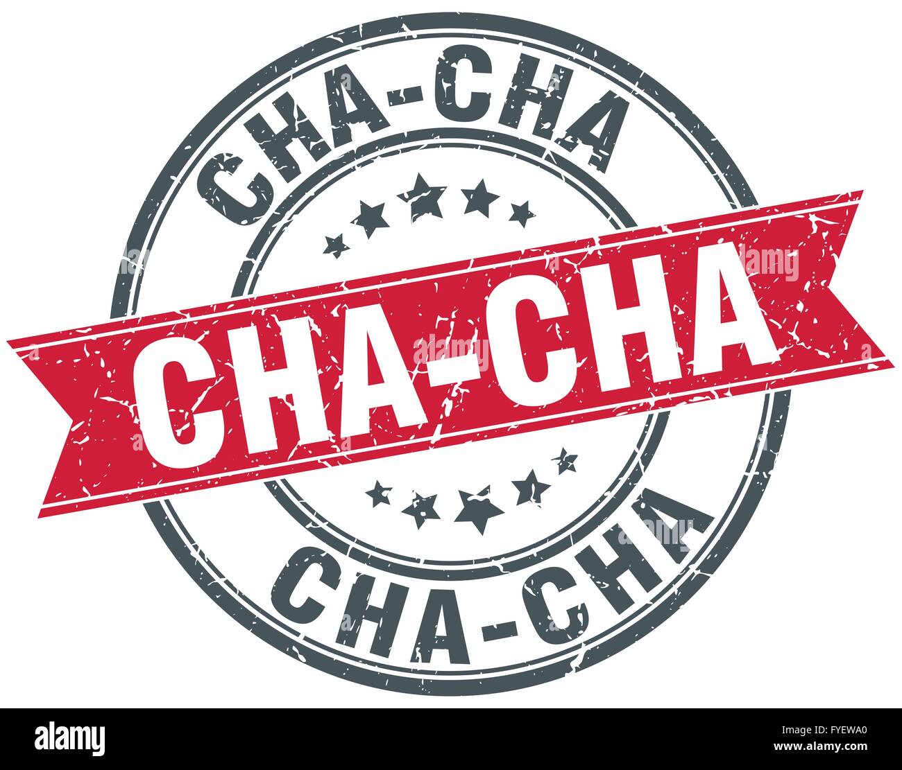 Vintage cha cha cha Stock Vector Images - Alamy