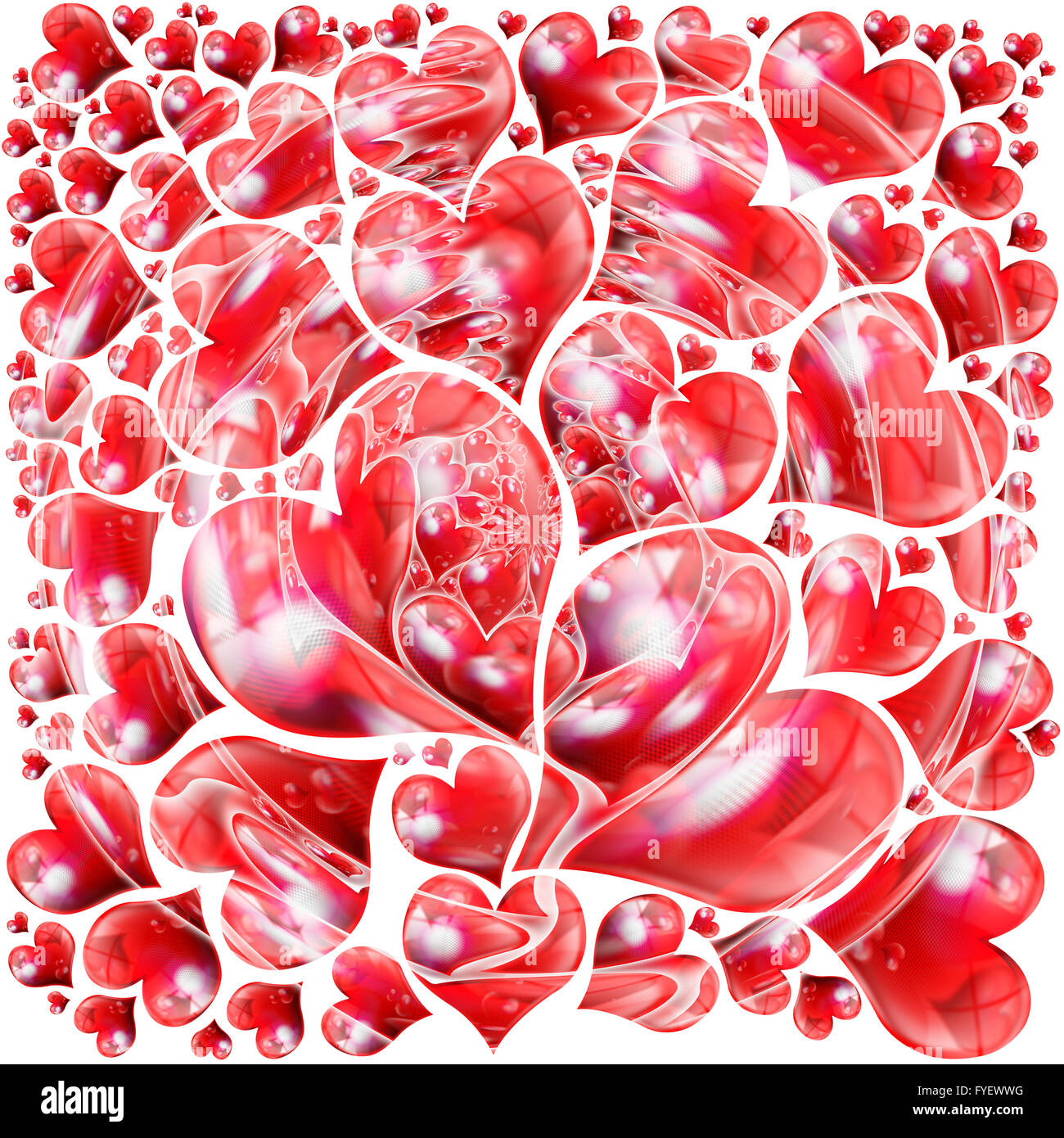 Hearts texture hi-res stock photography and images - Alamy