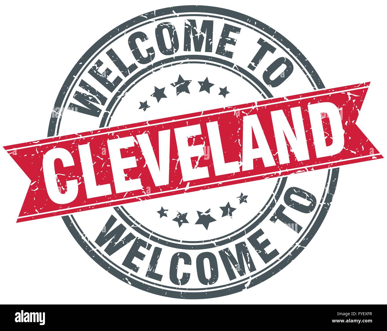 Welcome to cleveland sign Stock Vector Images - Alamy