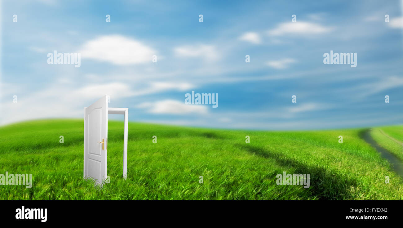 Door field hi-res stock photography and images - Alamy